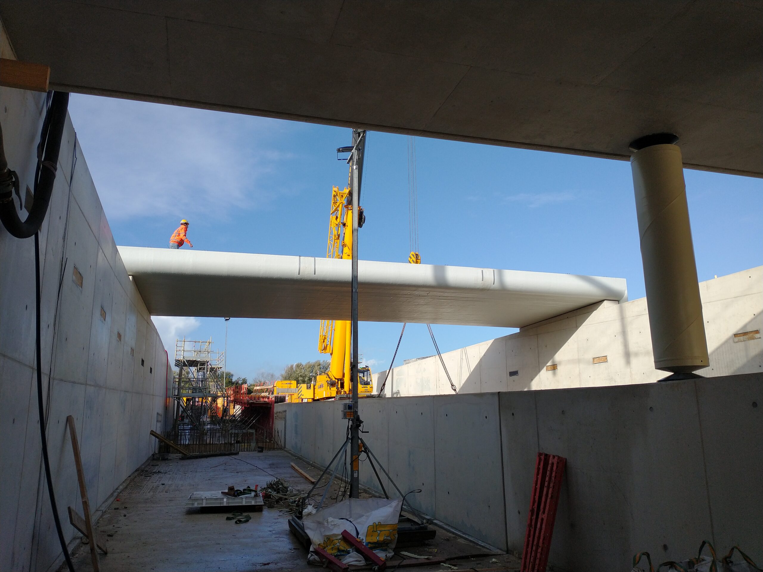 Voorhout | Railway viaduct - FiberCore Europe